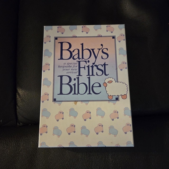 Source Unknown | Other | Babys First Bible A Special Keepsake For Your ...